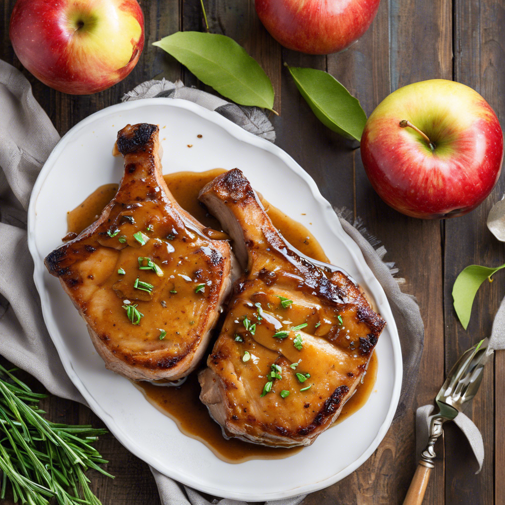 Beef Chops with Apple Glaze – Her Feast