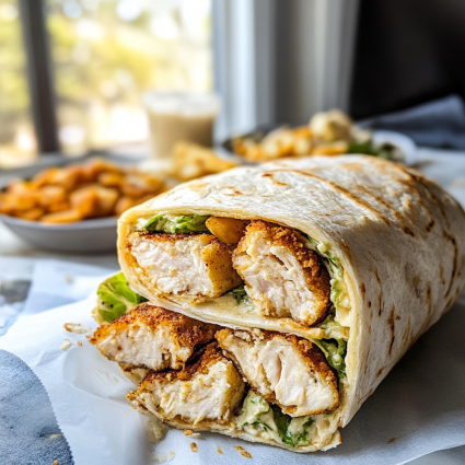 Chicken Caesar Wrap – Her Feast