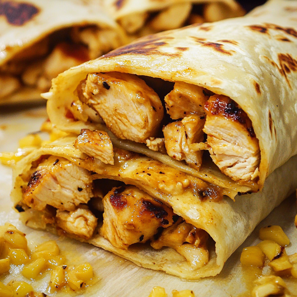 Easy Chicken Wraps – Her Feast