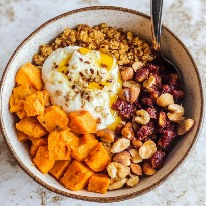 Fluffy Sweet Potato Breakfast Bowls – Her Feast