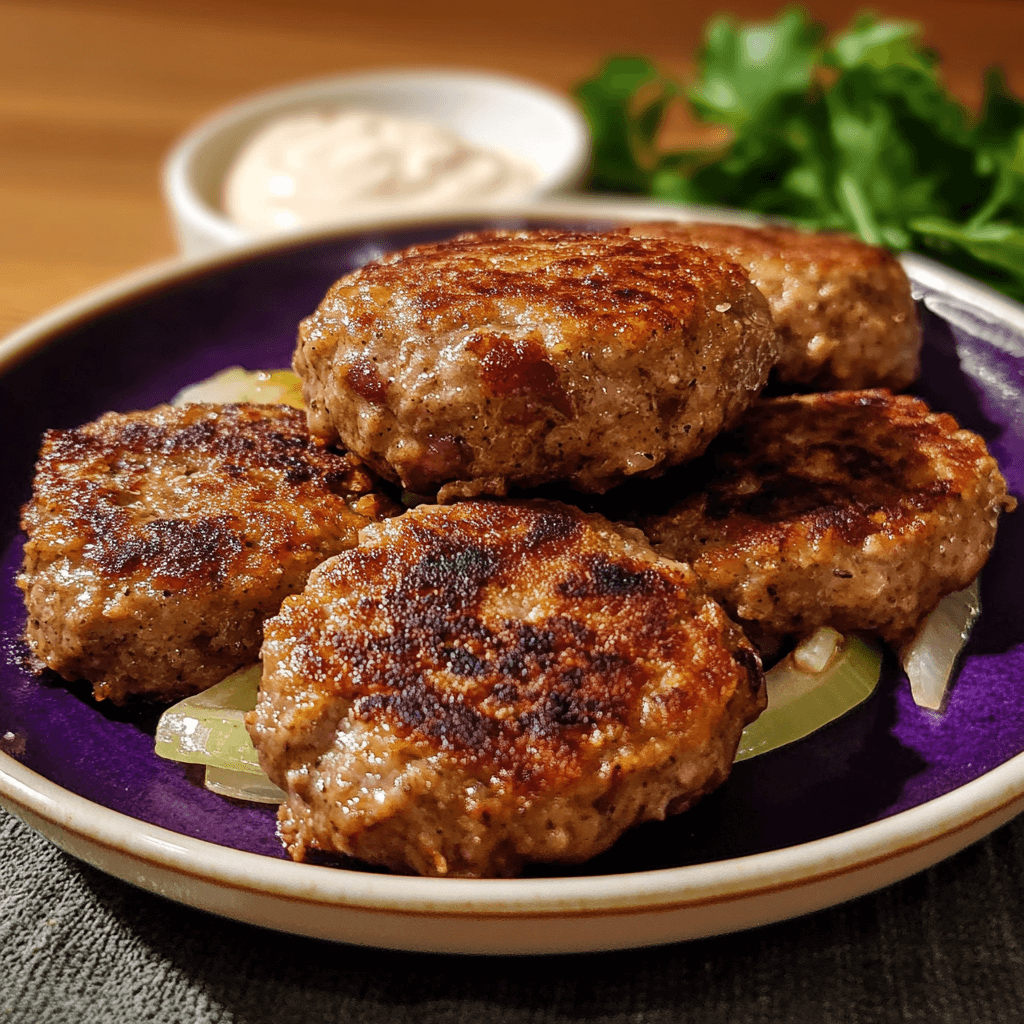 Classic German Meat Patties (Halal Recipe) – Her Feast