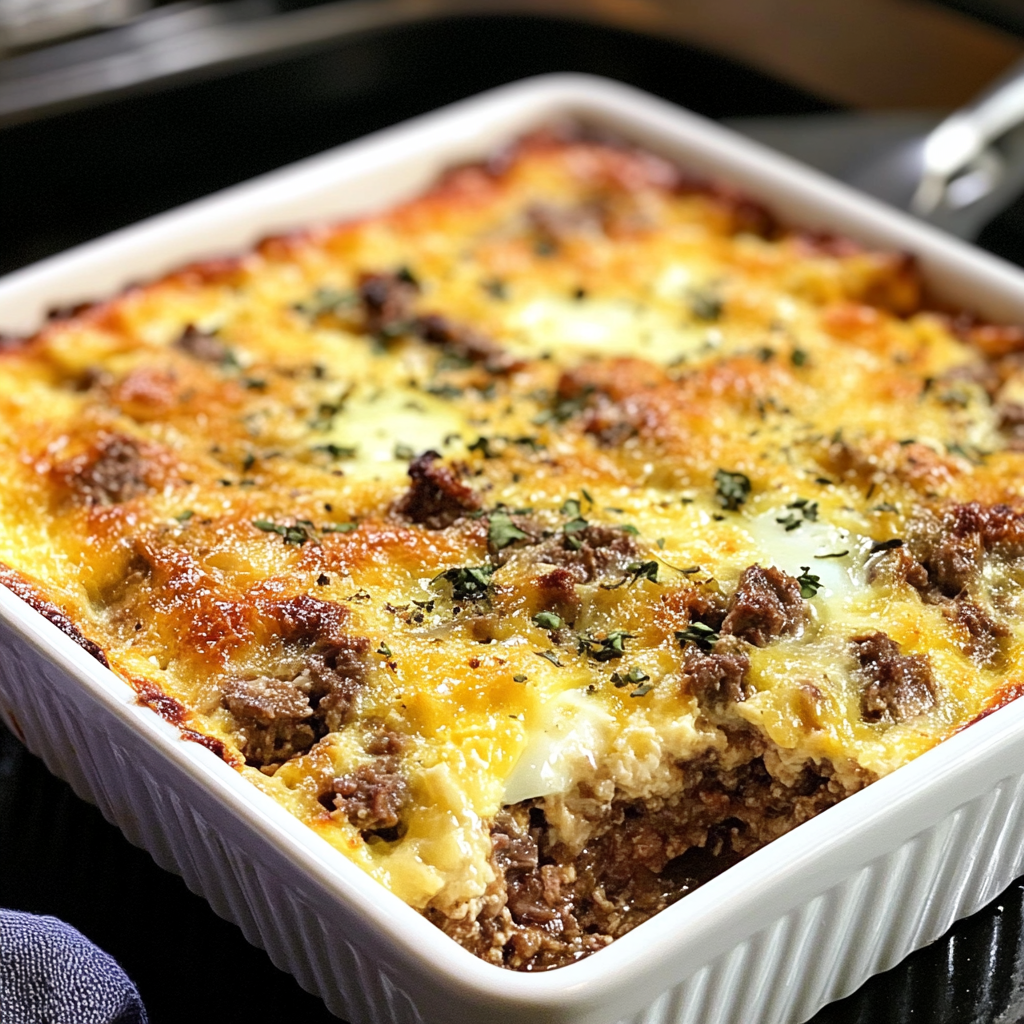 Egg and Beef Breakfast Casserole – Her Feast