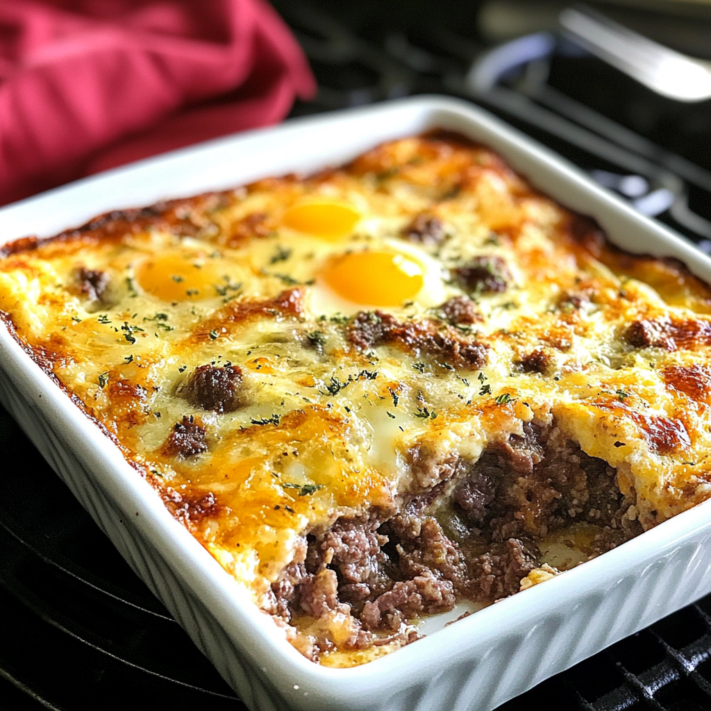 Egg and Beef Breakfast Casserole – Her Feast