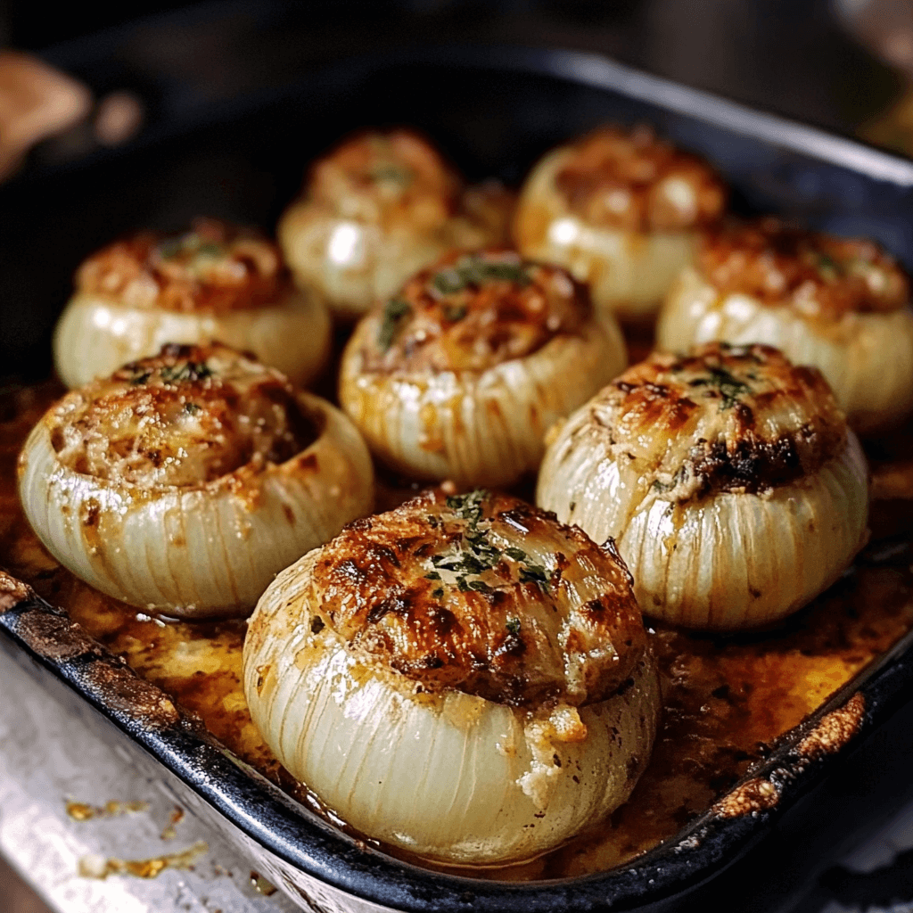 Greek Stuffed Onions – Her Feast