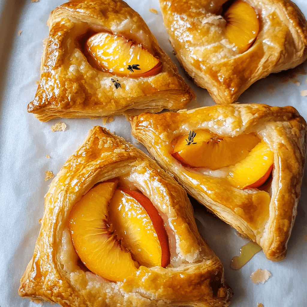 Peach Puff Pastry – Her Feast