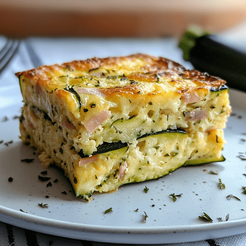 Zucchini Slice – Her Feast