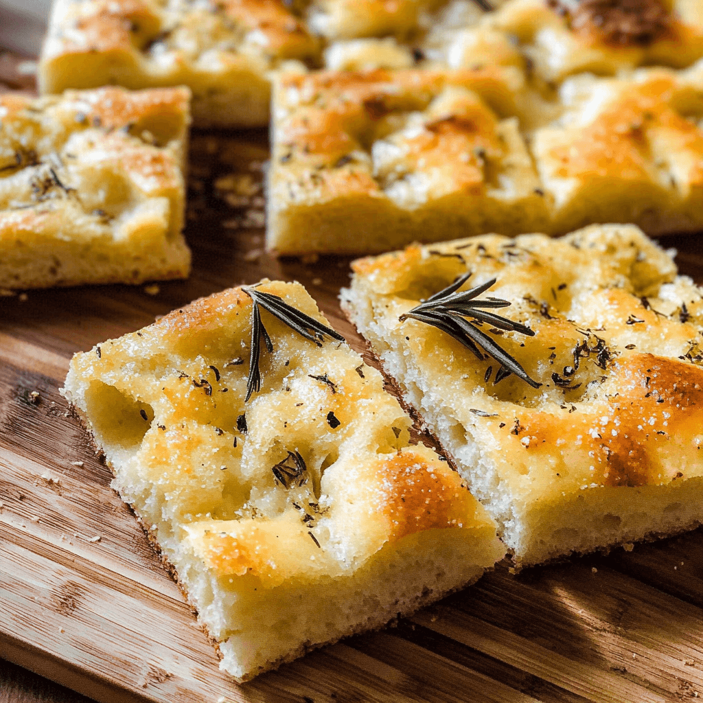 Easy Sourdough Discard Focaccia Bread – Her Feast