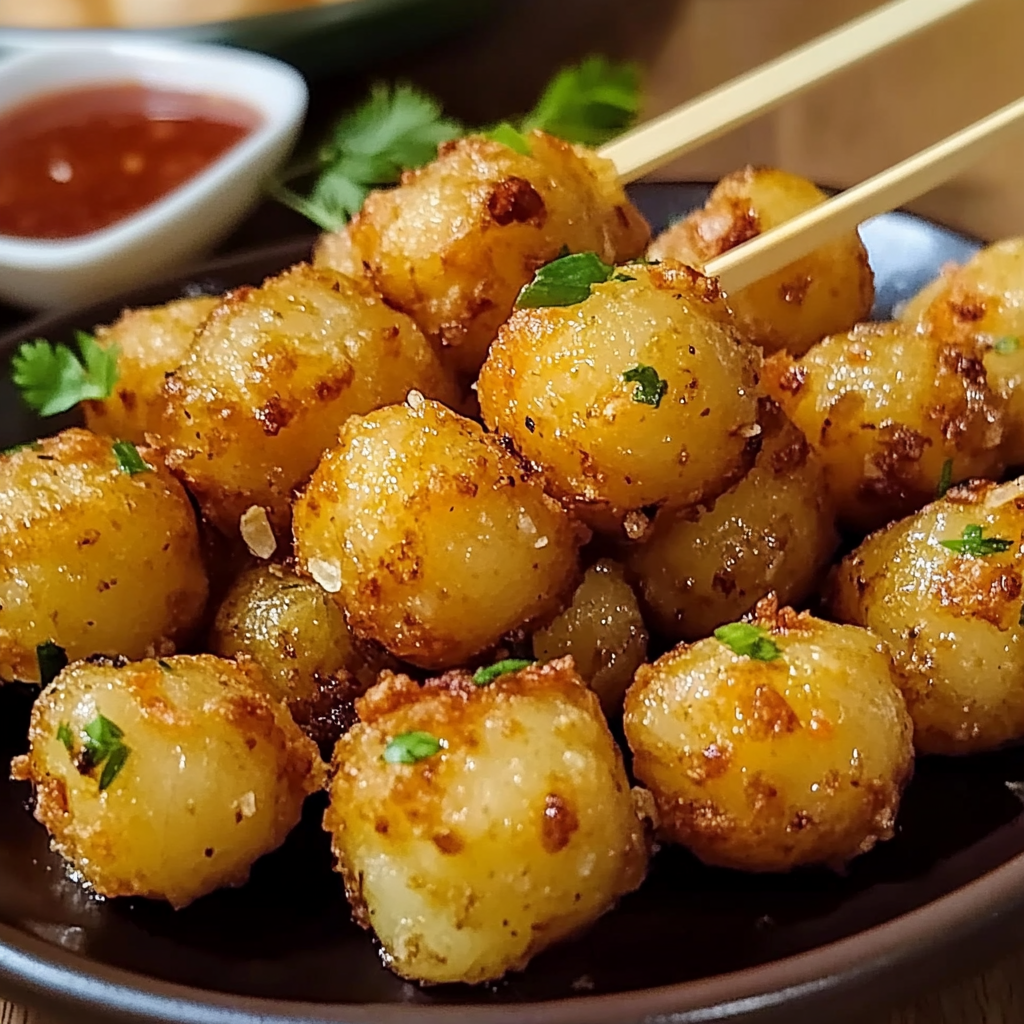 Garlic Potato Pops – Her Feast