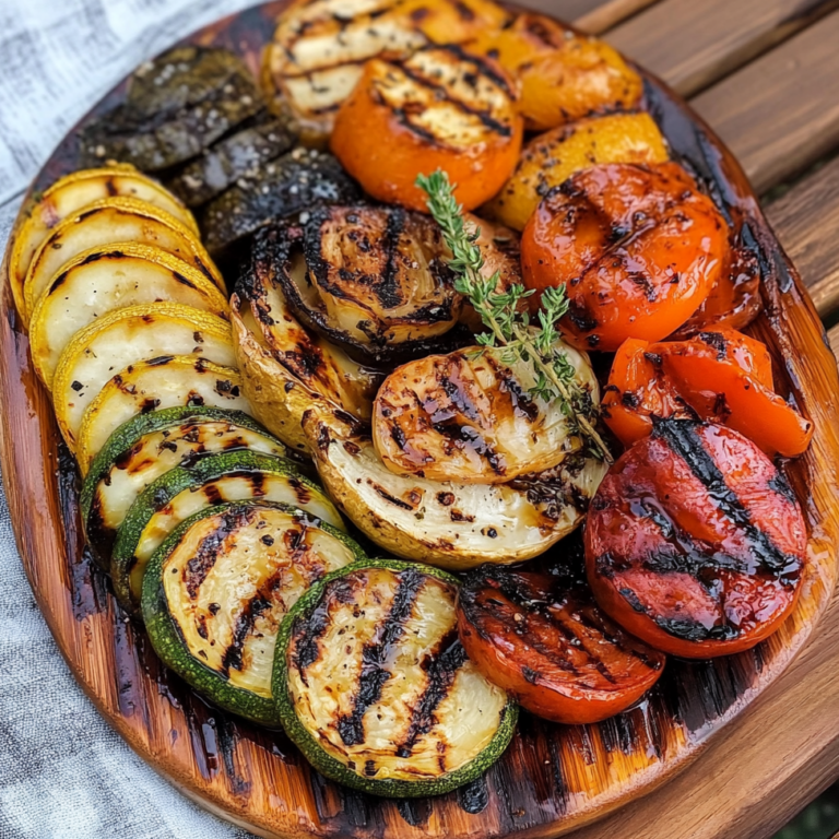 Grilled Vegetable Platter with Balsamic Glaze – Her Feast
