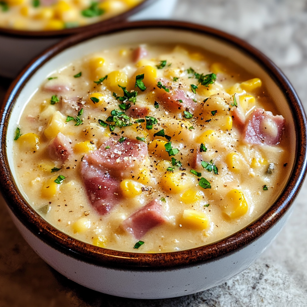 Ham and Corn Chowder – Her Feast