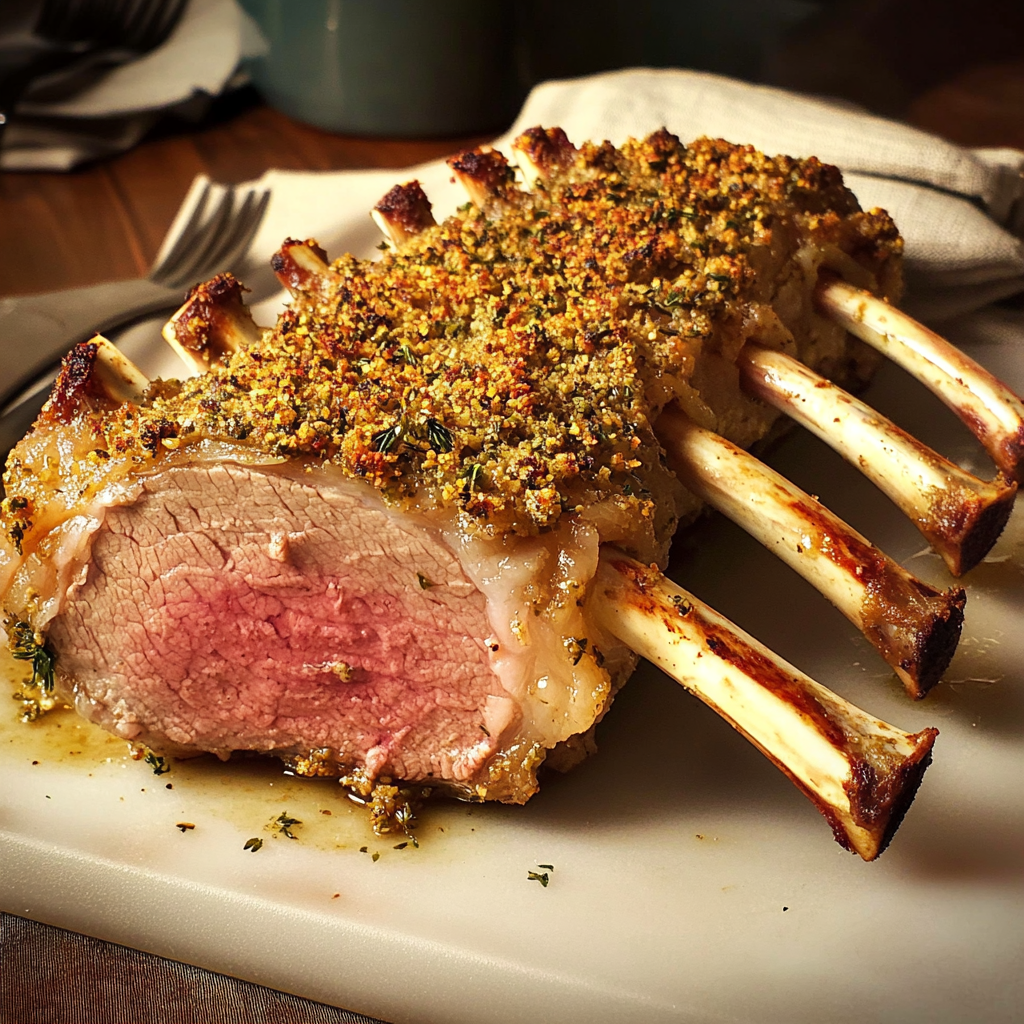 Herb-Crusted Rack of Lamb – Her Feast
