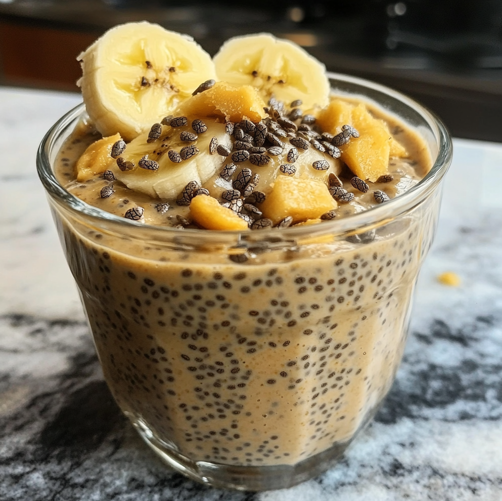 Peanut Butter Banana Chia Pudding – Her Feast