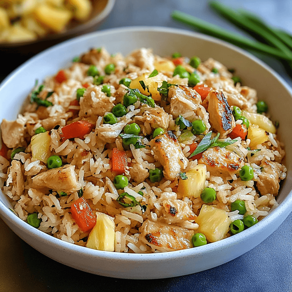 Pineapple Chicken Rice – Her Feast