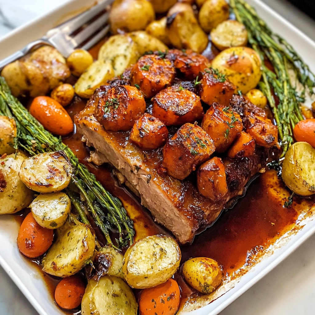 Sheet Pan Easter Roast – Her Feast